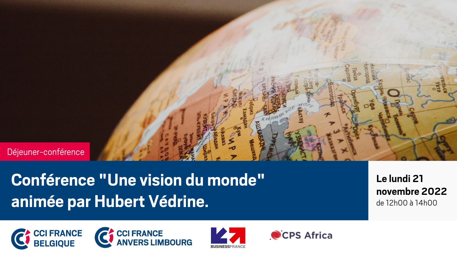 Déjeuner-conférence "Une vision du monde", animé par Hubert Védrine ...